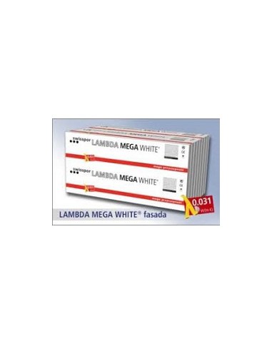 Fasáda z polystyrenu Swisspor LAMBDA MEGA WHITE® - izosystems.cz